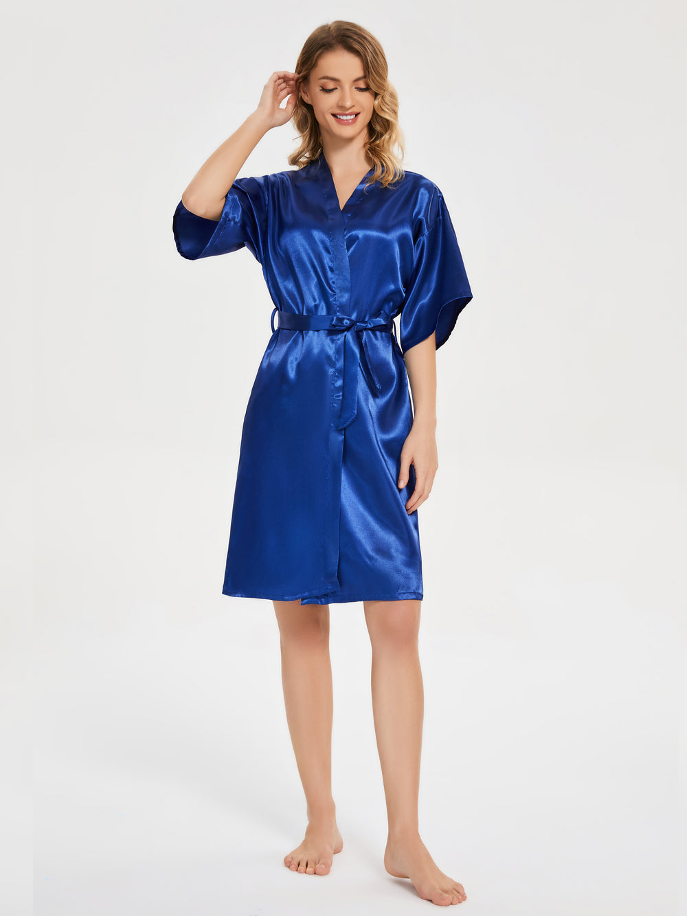 Ready Satin Robe For Bridesmaid