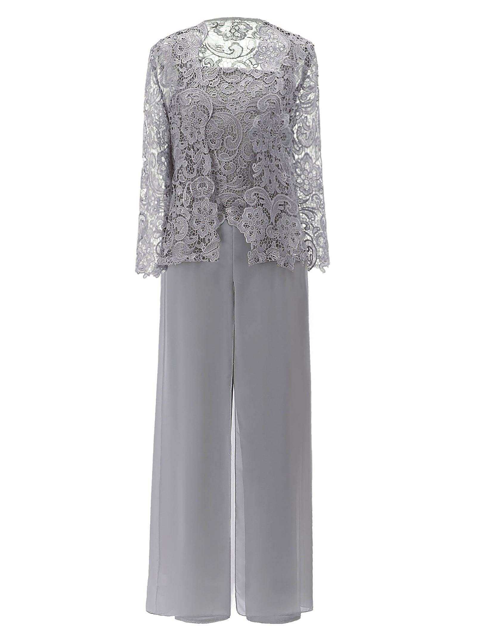3 Pieces Lace Mother Of the Bride Dress Pants Suits | Cicinia
