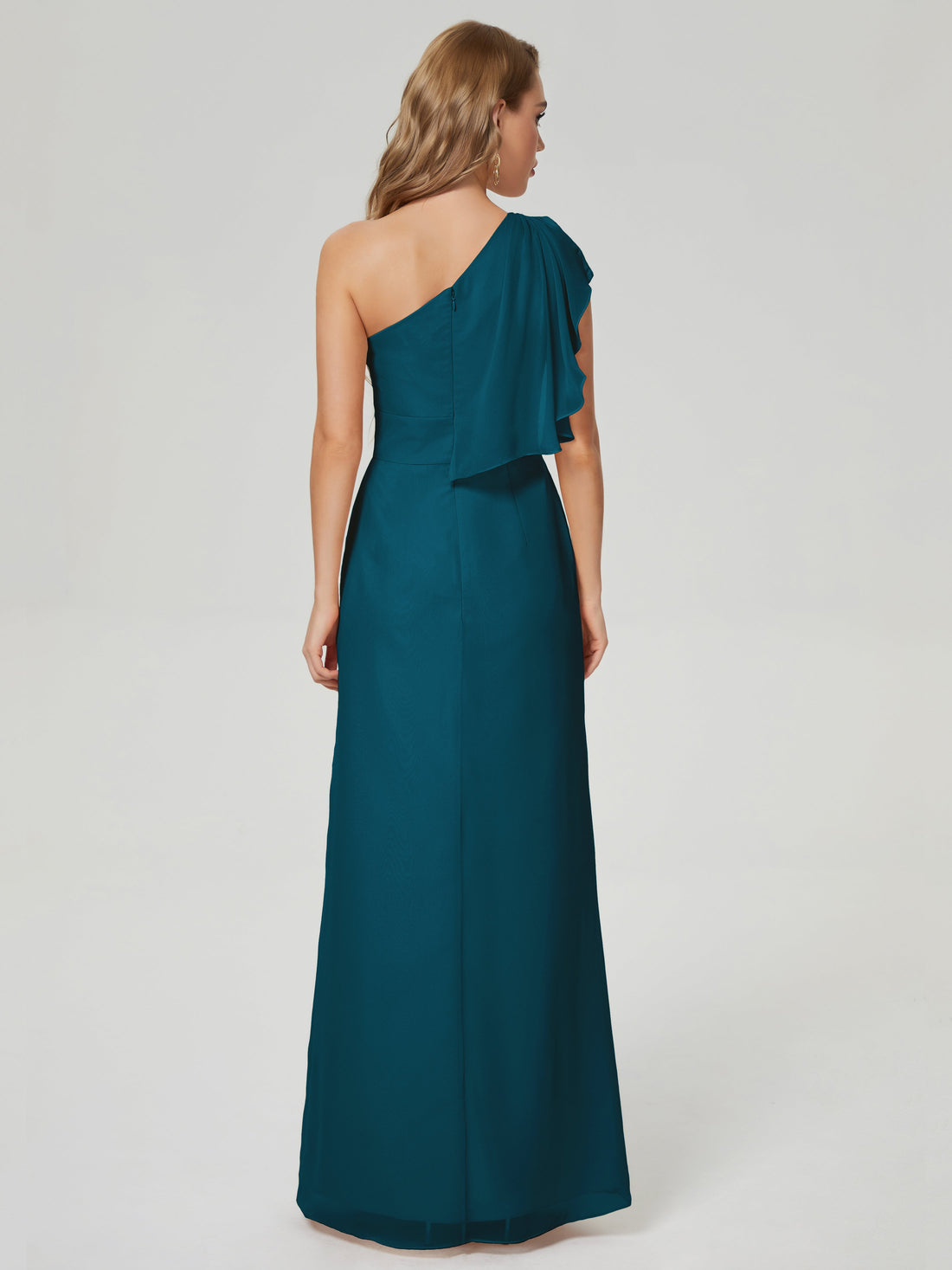 Samara Pretty One-Shoulder Chiffon Bridesmaid Dresses