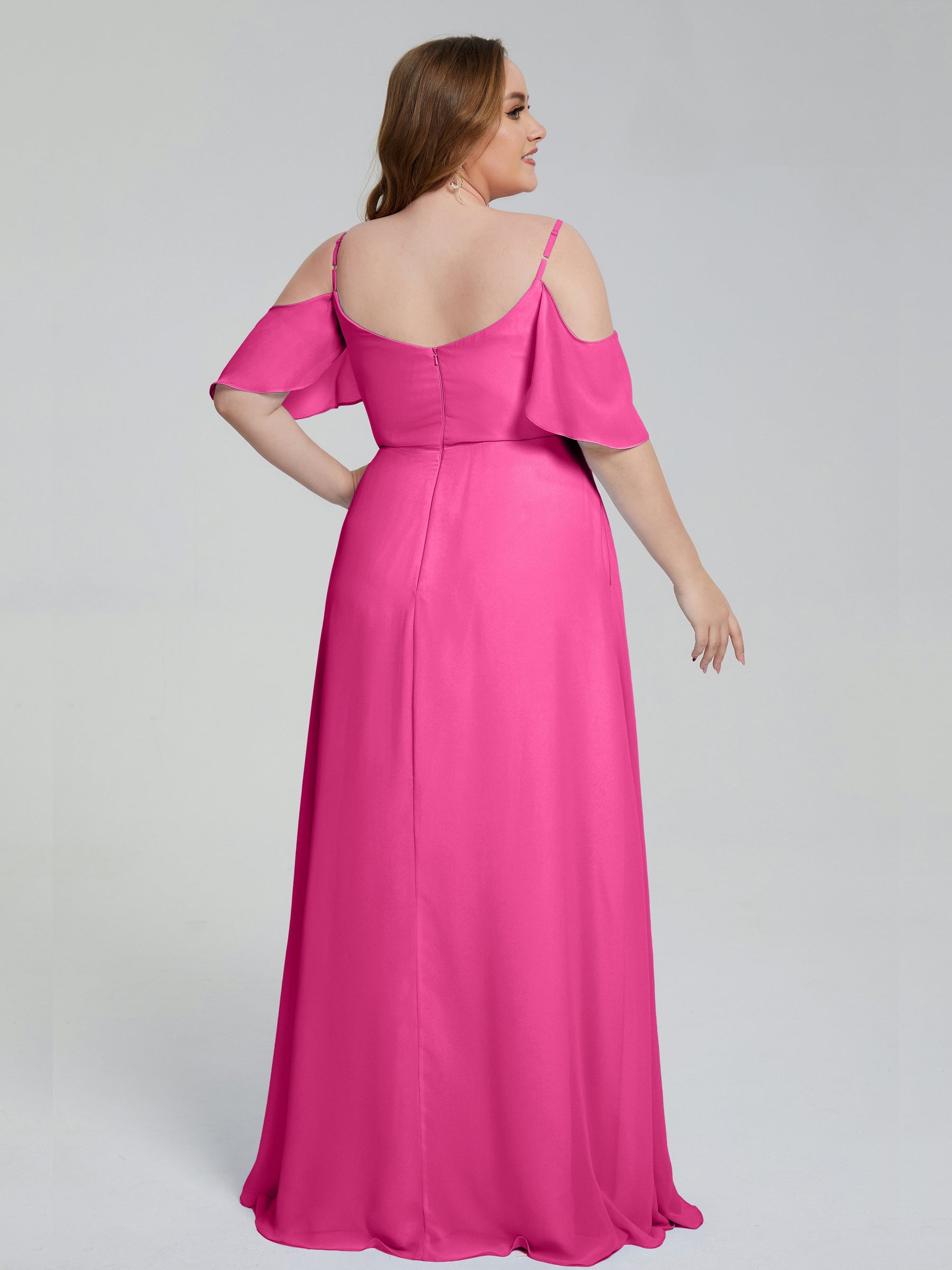 Eloise Off the Shoulder Plus Size Bridesmaid Dresses
