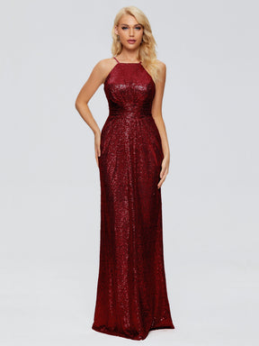 Mary Halter Hourglass Sequins Party Dresses