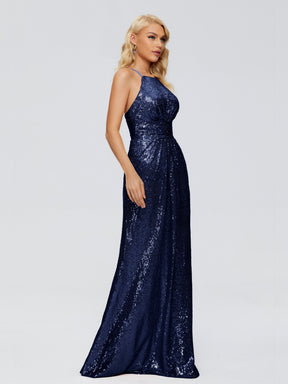 Mary Halter Hourglass Sequins Party Dresses