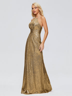 Mary Halter Hourglass Sequins Party Dresses