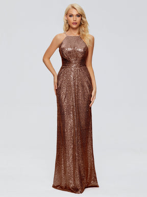 Mary Halter Hourglass Sequins Party Dresses