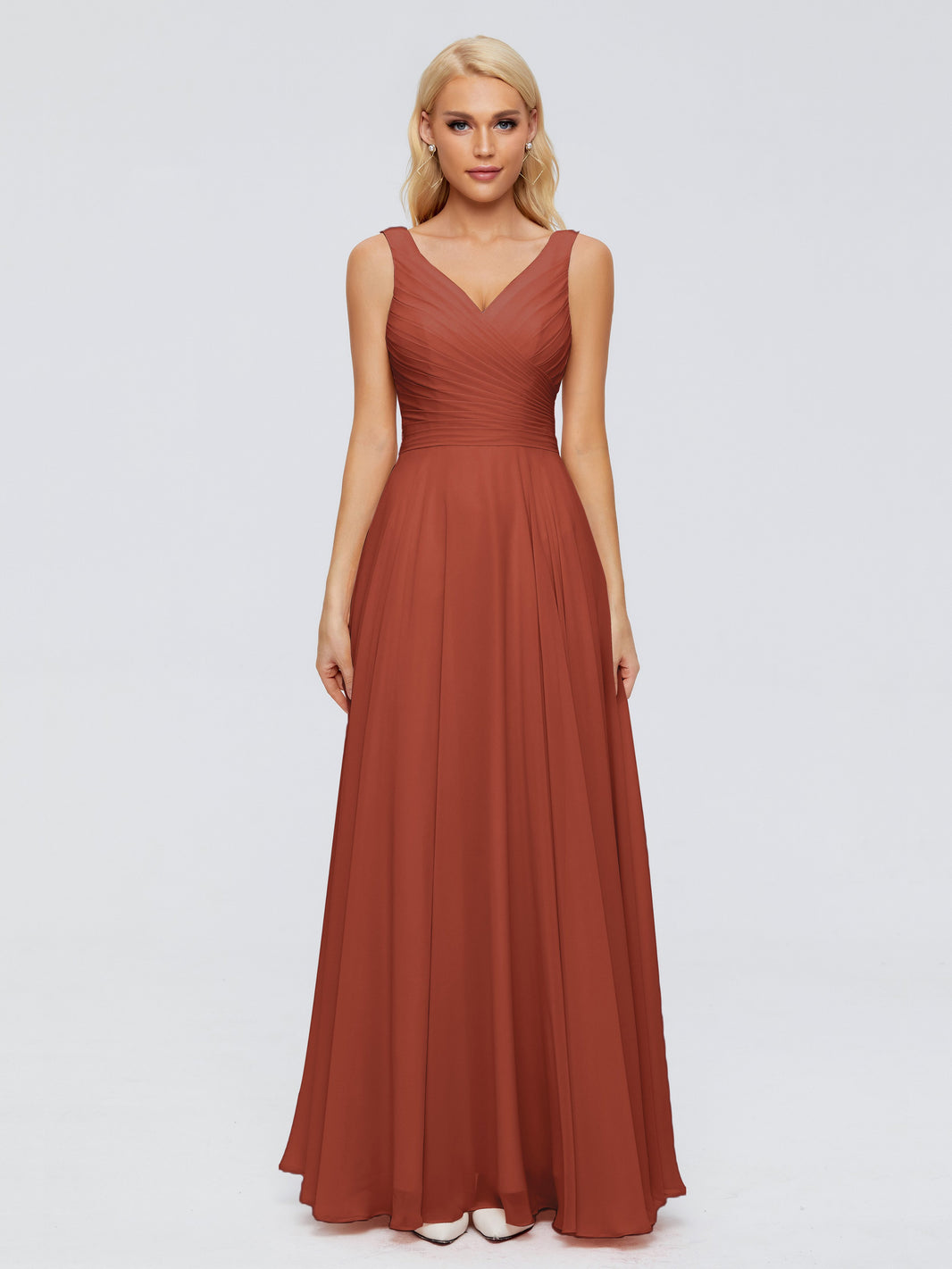 Trending Rust Bridesmaid Dresses Match Your Wedding Theme | Cicinia.co.uk